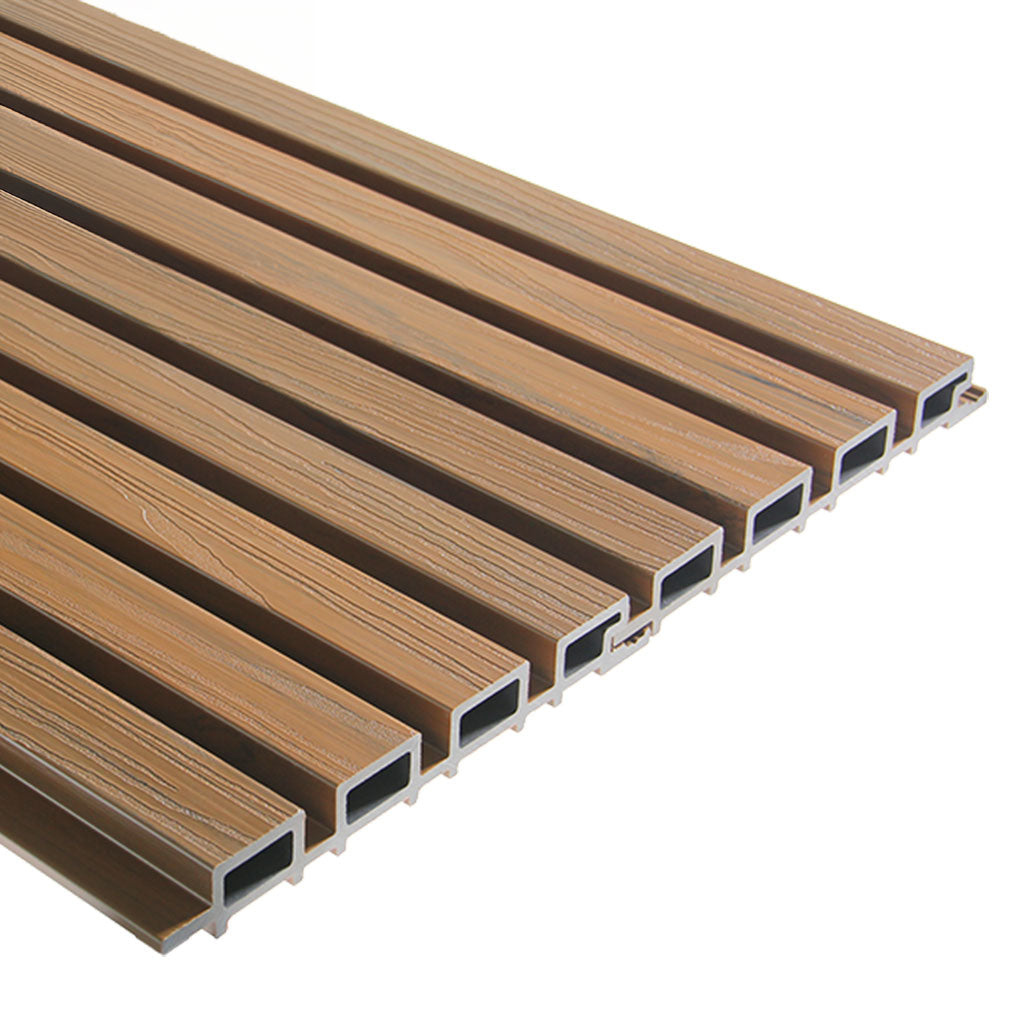 Exterior Wall Cladding Panel Oak 290CM | Garden | 3D Wood Grain