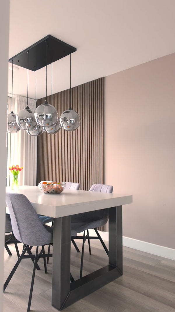 Premium Smoked Oak Wooden Wall Panel | Acoustic Slat Walls